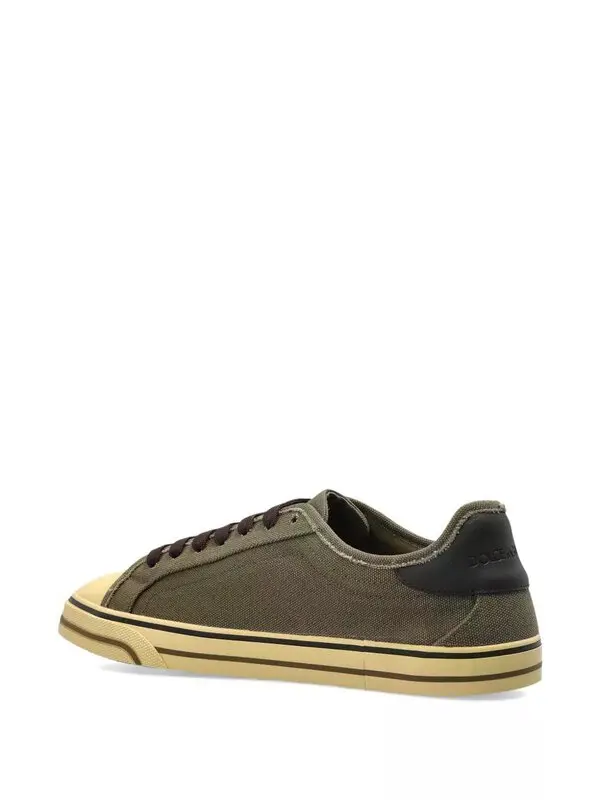 Dolce & Gabbana Cotton Lace-up Sneakers