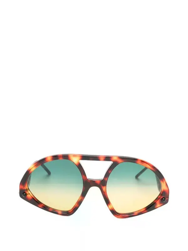 KUBORAUM Pilot Sunglasses - Brown