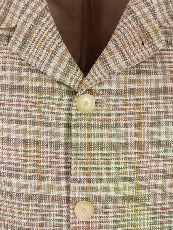 Auralee Checked Shirt Jacket