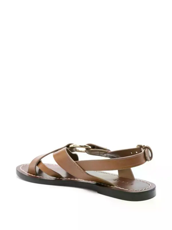 Soeur Florence Flat Sandals - Brown