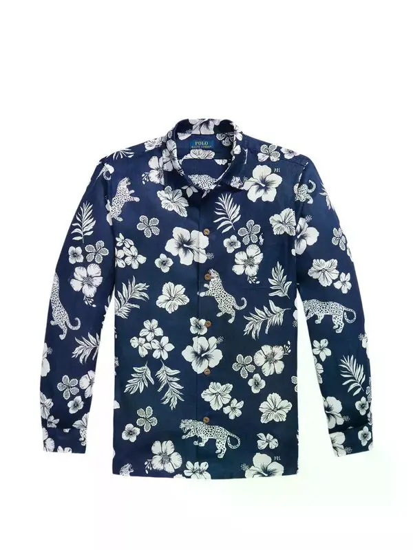 Polo Ralph Lauren Jaguar Tropical-print Shirt