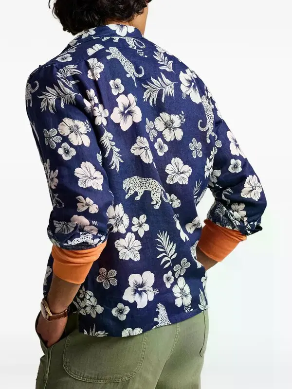 Polo Ralph Lauren Jaguar Tropical-print Shirt