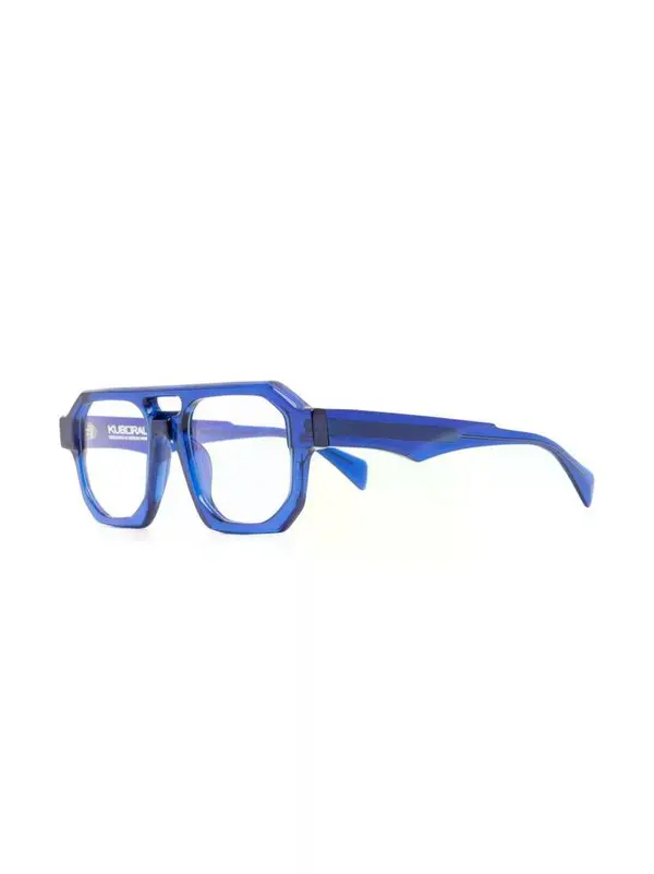 KUBORAUM Aviator Acetate Eyeglasses - Blue