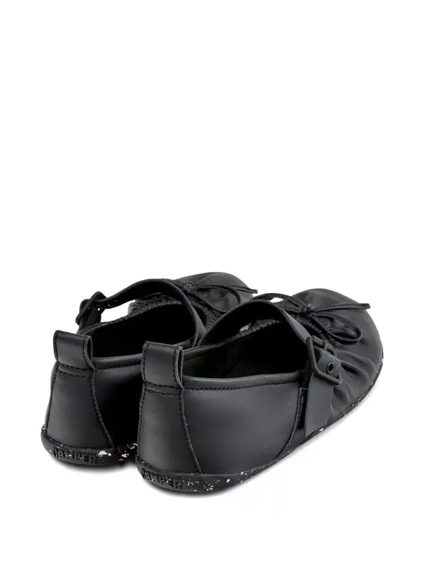 Camper Wabi Buckle-fastening Ballet Flats - Black