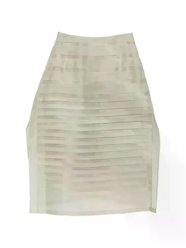 Christian Wijnants Pleated Midi Skirt - Neutrals