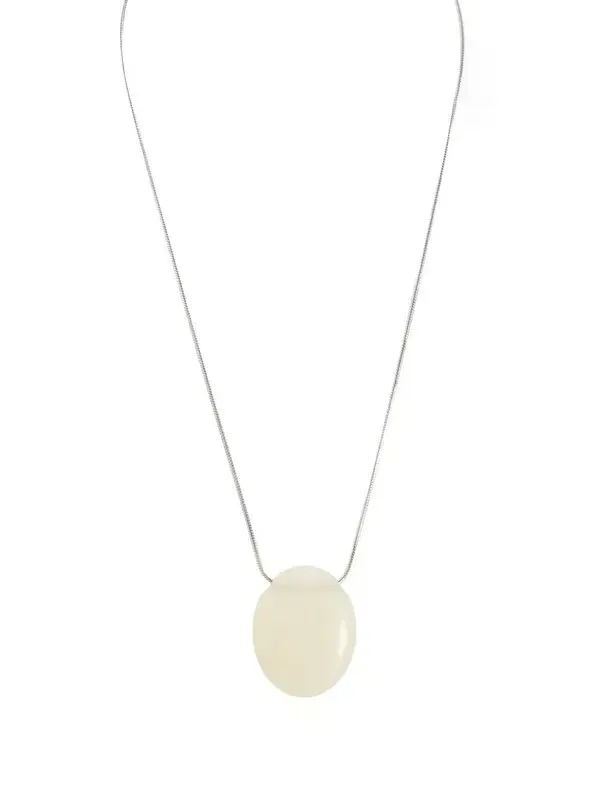 Lié Studio Serpentine Pendant Necklace - Silver