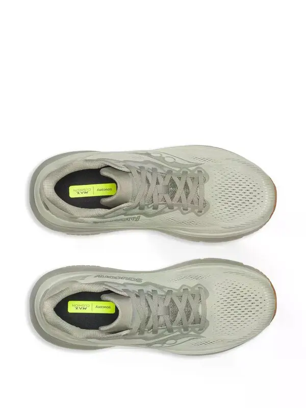 Saucony Perforated Lace-up Sneakers - Green