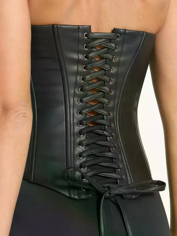 Manière De Voir Maniere De Voir Scarlett Corset With Lace-up Detail