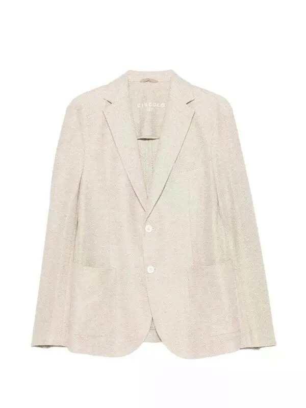 CIRCOLO 1901 Button Linen Jacket