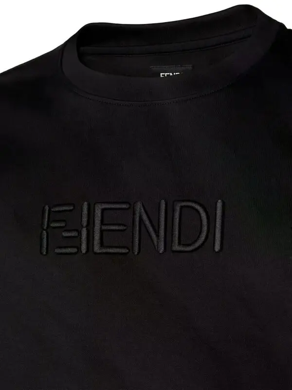 Fendi Logo T-shirt - Black