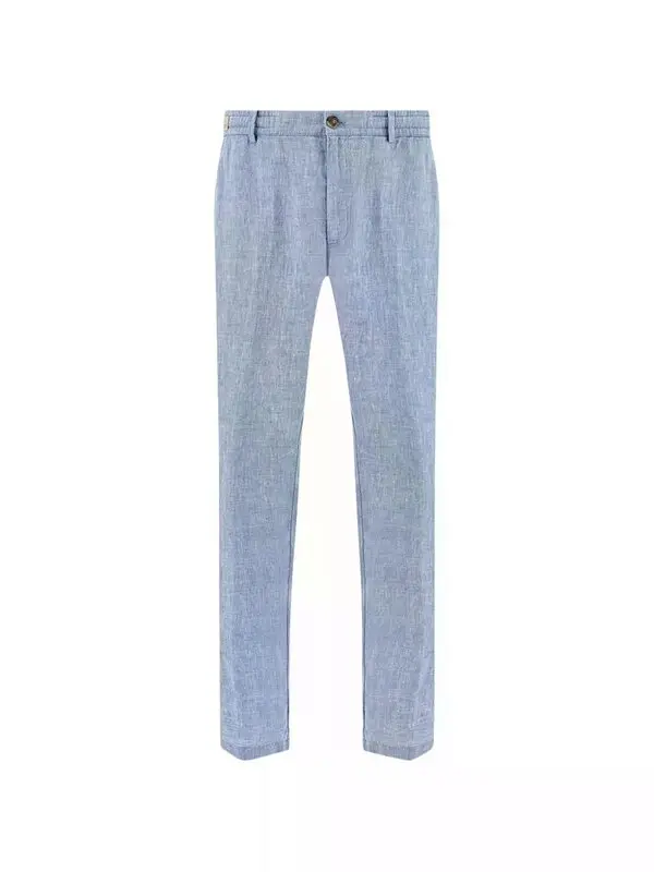 Paul & Shark Linen Chino Trousers