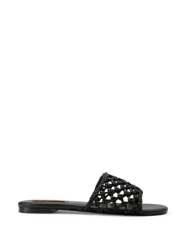 SIMONMILLER Salerno Knotted Sandals - Black
