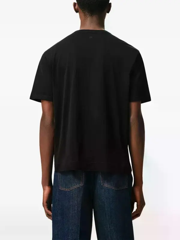 AMI Paris De Coeur T-shirt - Black
