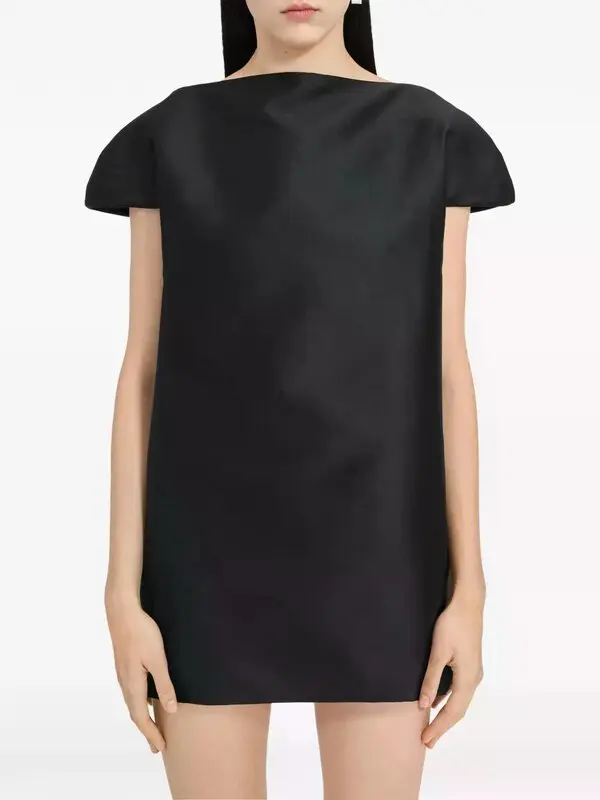 MAISON MARGIELA Cap-sleeve Mini Dress With Cut-out Detail