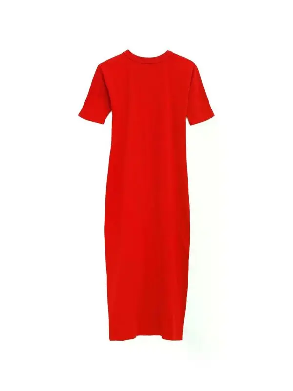 WILLY CHAVARRIA Crewneck T-shirt Dress With Print