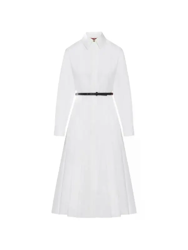 Max Mara Belted Midi Dress