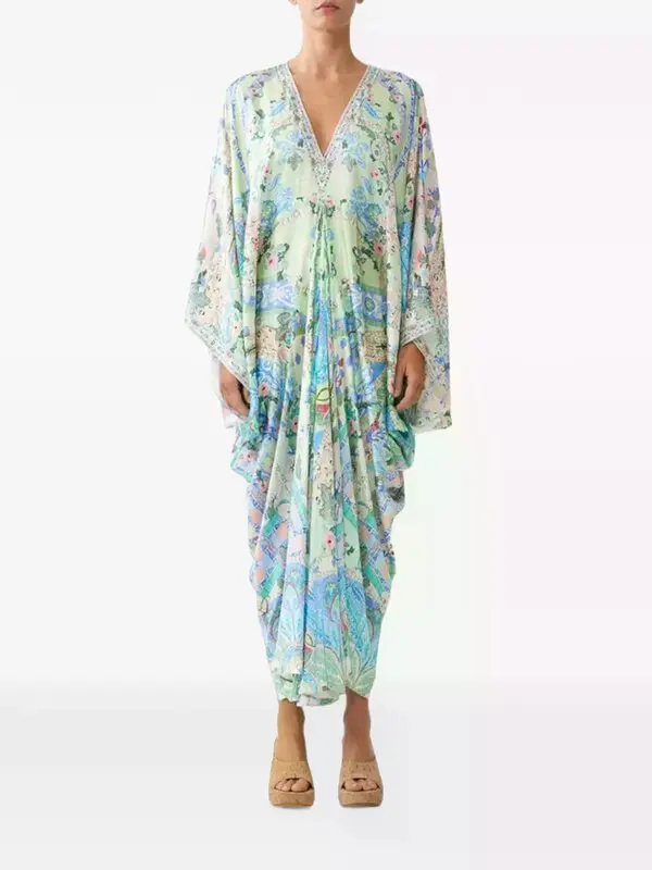 Camilla Floral-pattern Maxi Dress