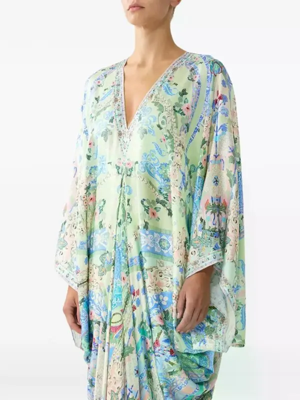 Camilla Floral-pattern Maxi Dress