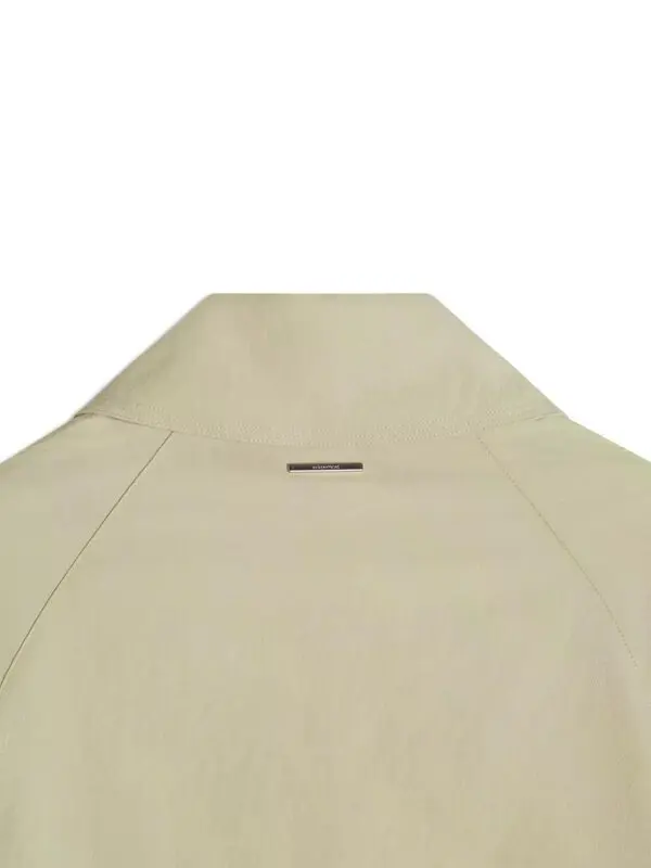 Maison Kitsuné Belted Trench Coat