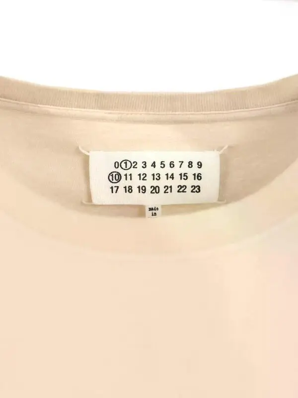MAISON MARGIELA Cotton Numerical Print T-shirt