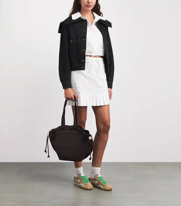 Claudie Pierlot Sailor Collar Denim Jacket