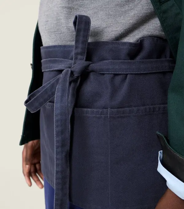 Miu Miu Cotton Gabardine Wrap Mini Skirt