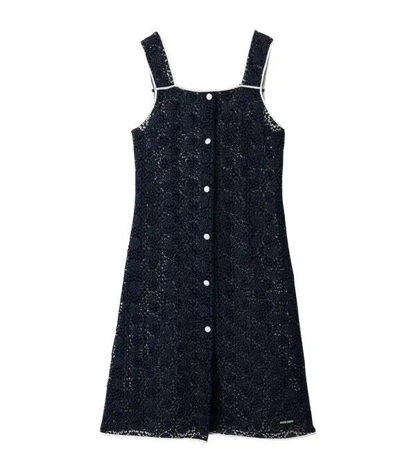 Miu Miu Macramé Mini Dress