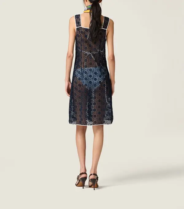 Miu Miu Macramé Mini Dress