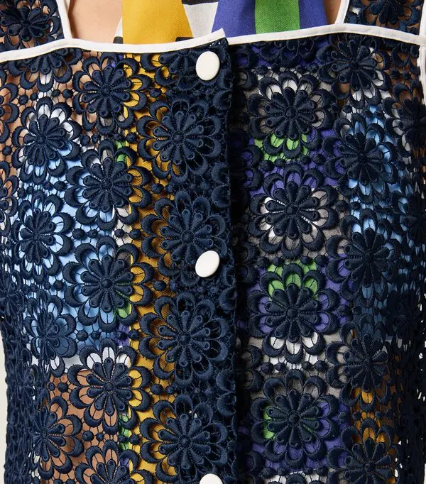 Miu Miu Macramé Mini Dress