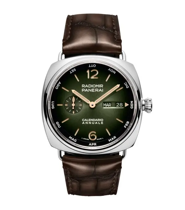 Panerai Platinumtech Radiomir Annual Calendar Watch - Green