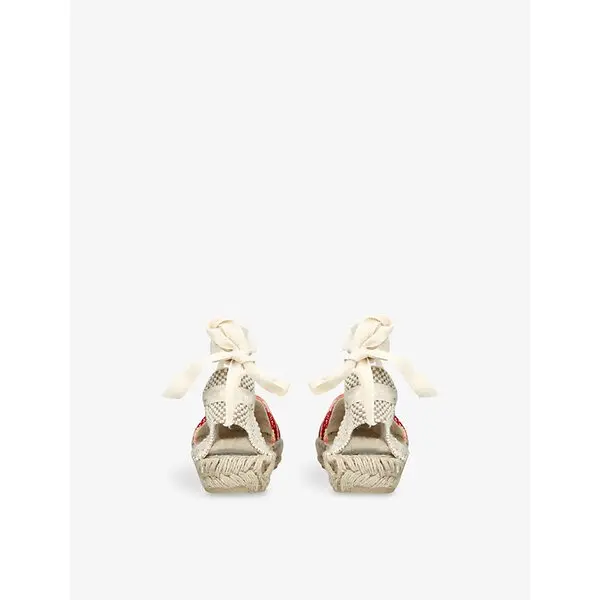 Manebí Hamptons Raffia Espadrilles - Mult/other