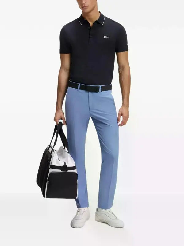 BOSS Buttoned Trousers - Blue