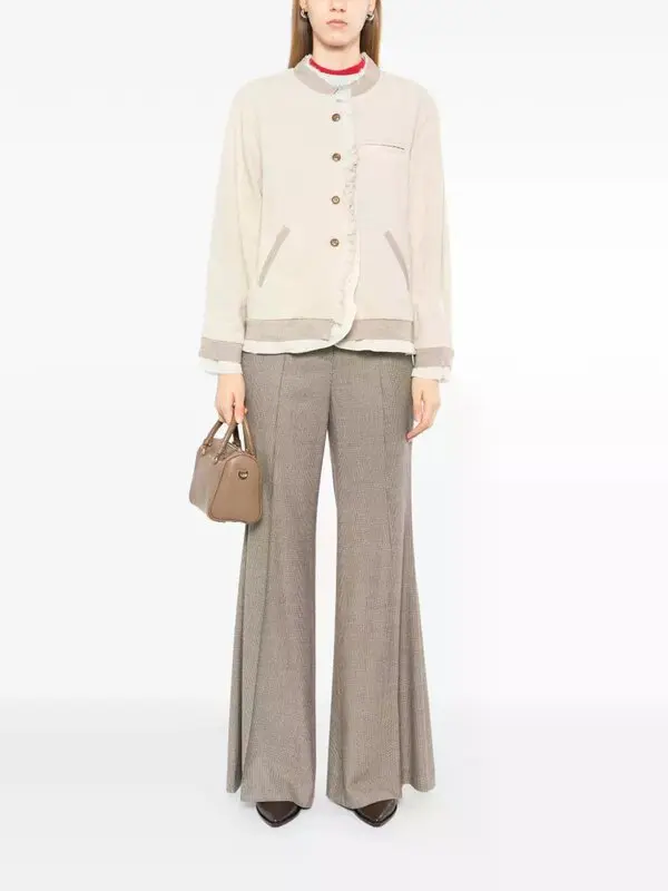 COTEMP Ruffled Button Jacket