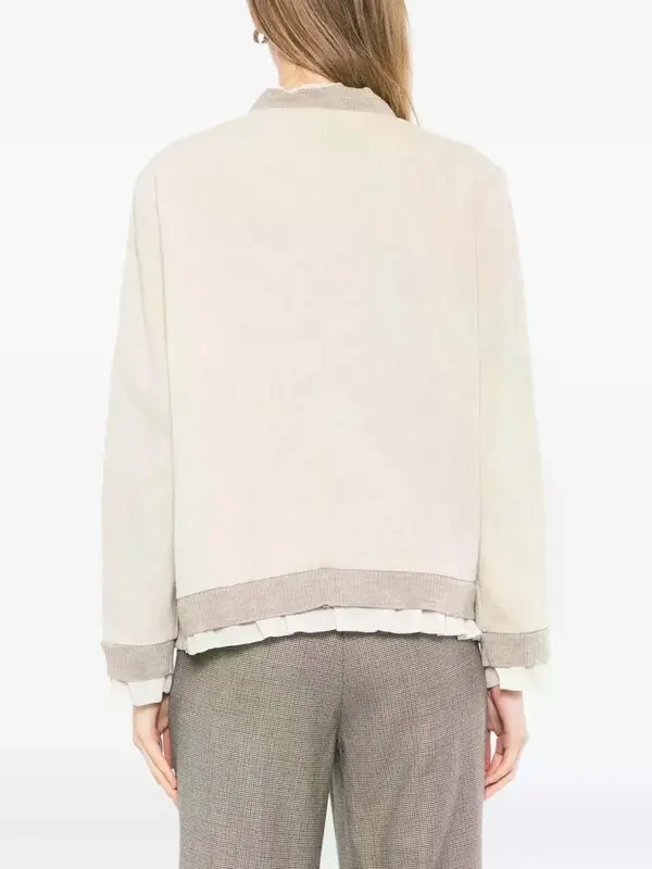 COTEMP Ruffled Button Jacket