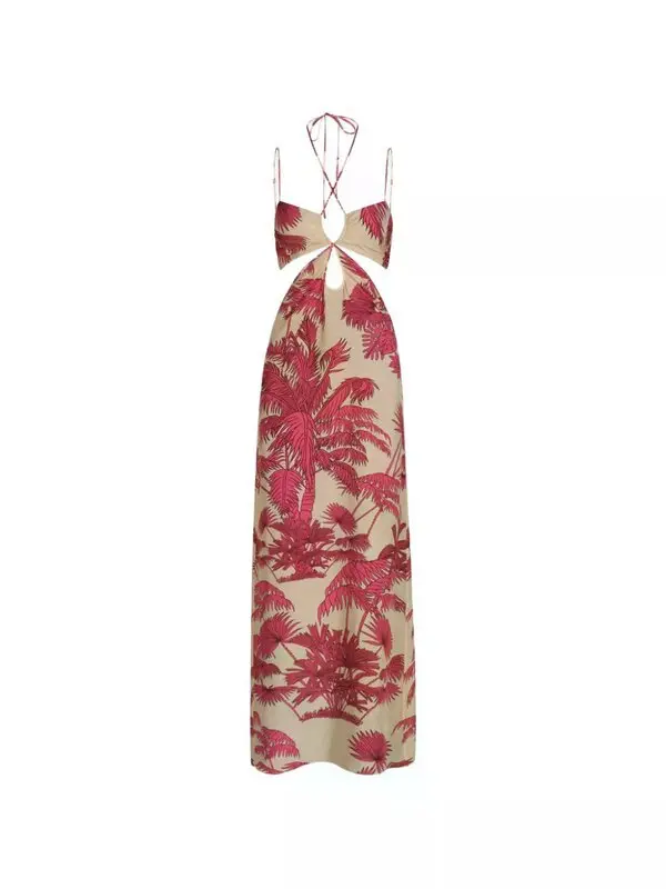 Johanna Ortiz Andalusian Rhythms Maxi Dress - Neutrals