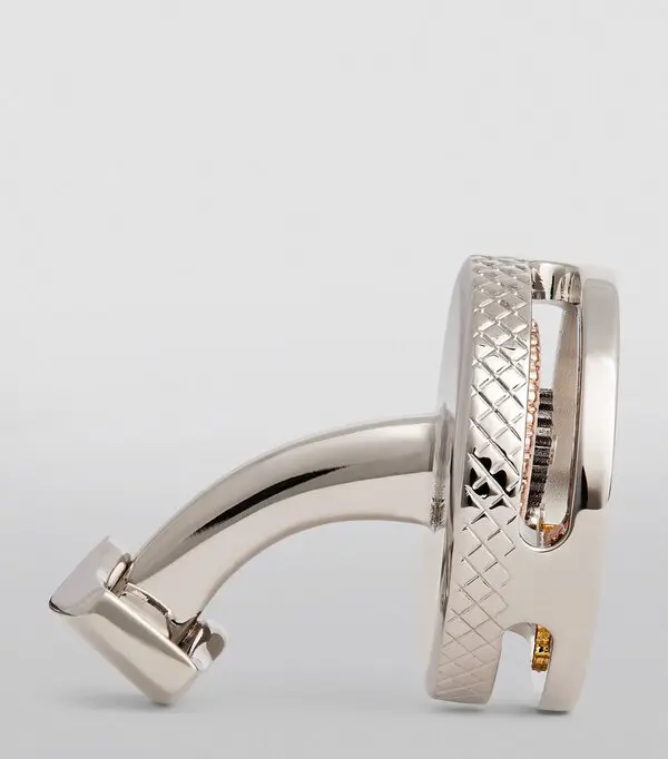 Tateossian Circle Gear Cufflinks