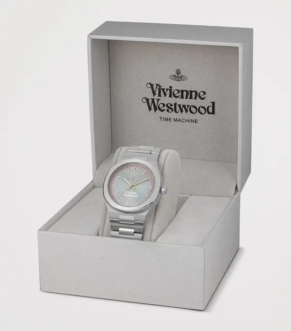 VIVIENNE WESTWOOD Stainless Steel Merton Watch With Orb Motif
