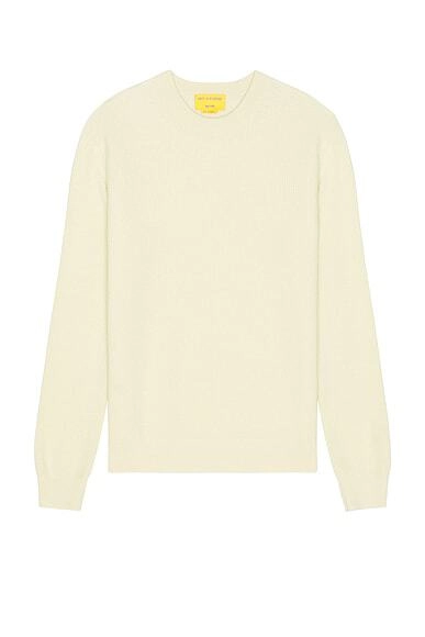 Guest In Residence Rib Allday Crewneck Cashmere Pullover - Mist