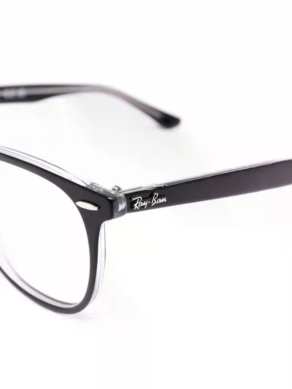 Ray-ban Square Frame Eyeglasses - Black