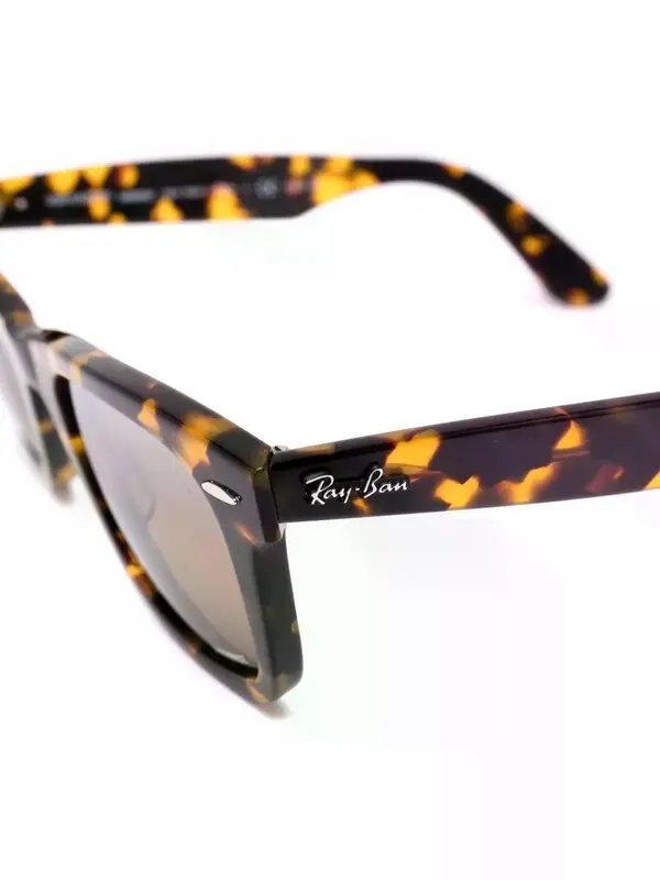 Ray-ban Tortoiseshell Wayfarer Sunglasses - Brown