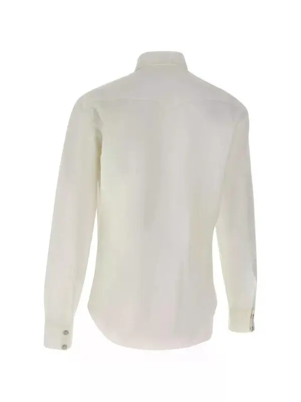 BARBA NAPOLI Flap-pocket Button-fastening Shirt