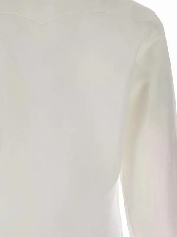 BARBA NAPOLI Flap-pocket Button-fastening Shirt