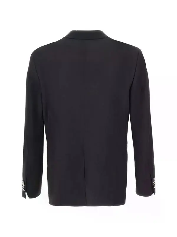 MANUEL RITZ Double-breasted Blazer - Black