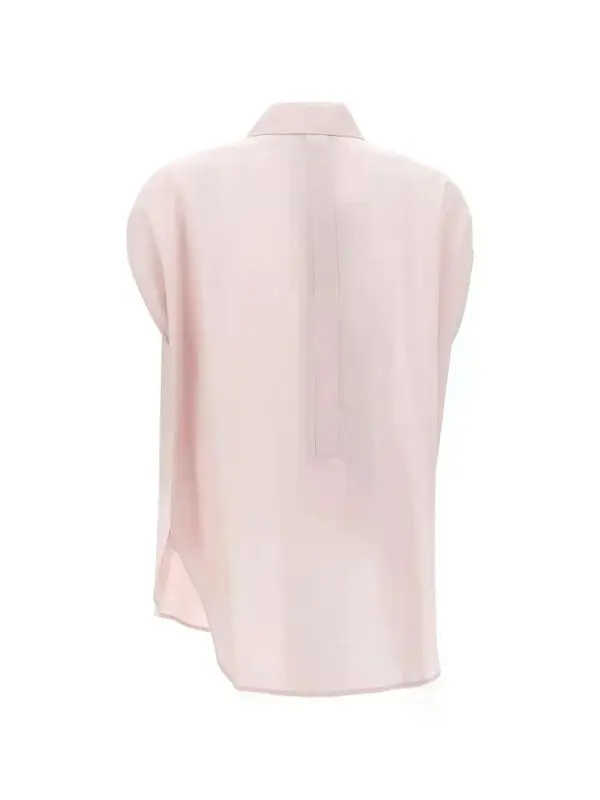 Woolrich Sleeveless Button Shirt - Pink