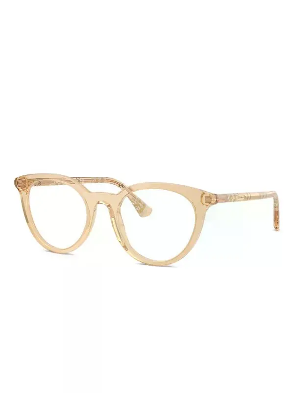 Burberry Round Frame Eyeglasses - Neutrals