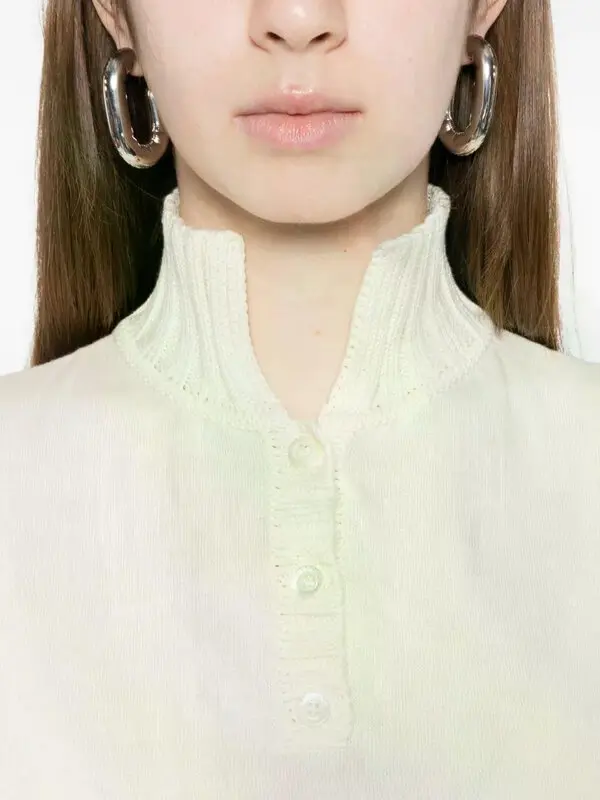 Moschino Button Detail Knitwear With Side Straps