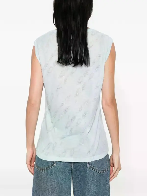 IRO PARIS Sleeveless T-shirt - Blue