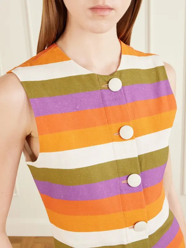 DESTREE Camille Striped Mini Dress - Multi