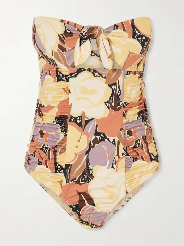 Anna Sui Desert Bloom One-piece Swimsuit