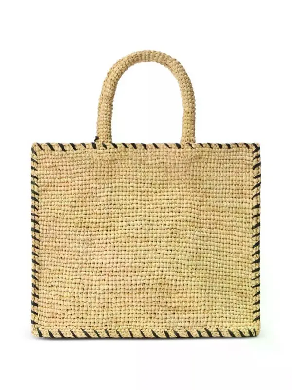 MC2 SAINT BARTH Collette Raffia Tote Bag